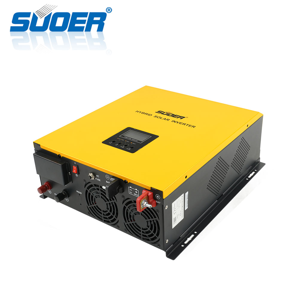 5000va 48VDC 220VAC 5KVA Pure Sine Wave Low Frequency Hybrid Solar ...