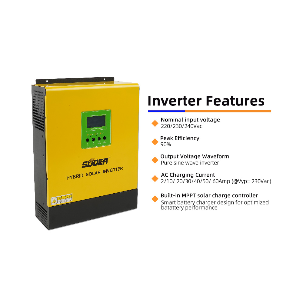 SVM-3K-24 - Off Grid Hybrid Inverter - Foshan Suoer Electronic Industry ...